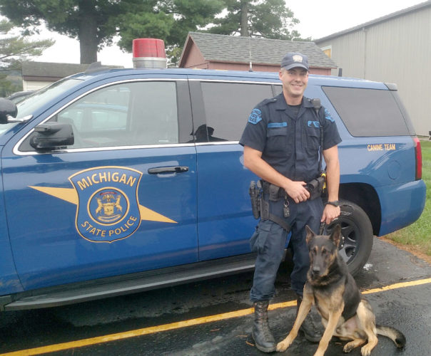 Iron Mountain K-9 unit visits Golden K meeting | News, Sports, Jobs ...